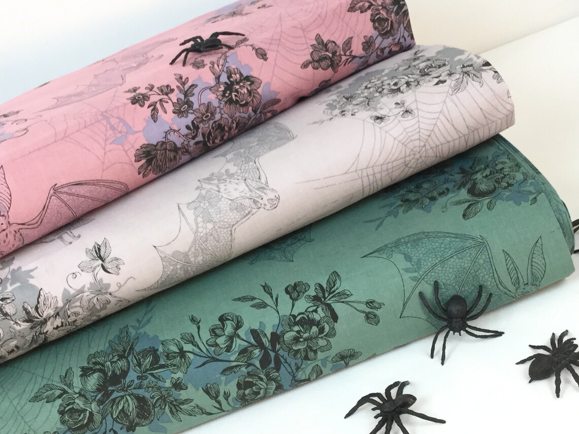 Various Remnants ~ Angela's Attic Gray Tint 100% Quilting Cotton Fabric ...