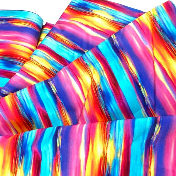 Bright Fabric - Etsy