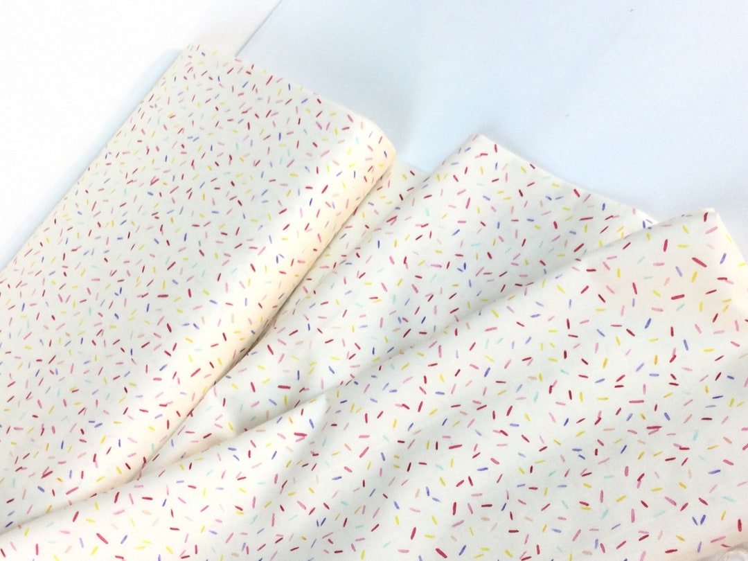 A Sprinkle of This CREAM Color Fabric ~ BAKE SALE by Louise Nisbe for ...
