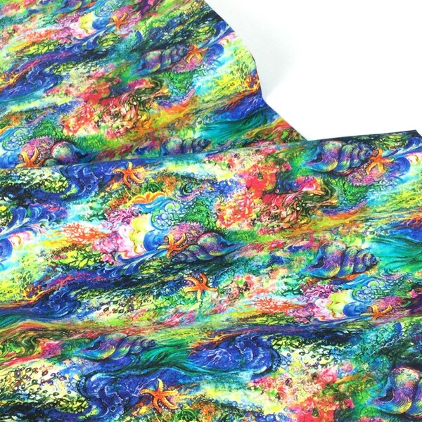 3 Wishes Fabric Call of the Sea - Etsy
