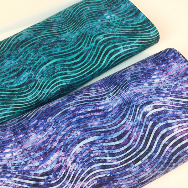 Purple Teal Fabric - Etsy