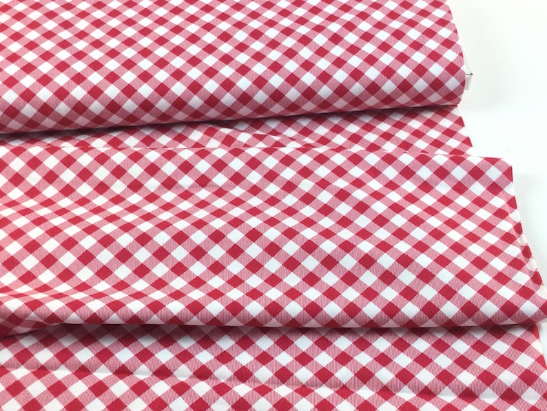 Bias Buffalo Check 4 Colors: Blue, Black, Red, Red/black Fabrics ...