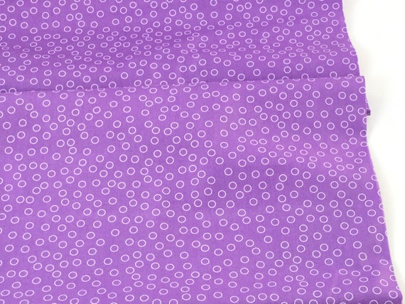 Bubble Dot Crocus Fabric Remix Collection by Ann Kelle for - Etsy