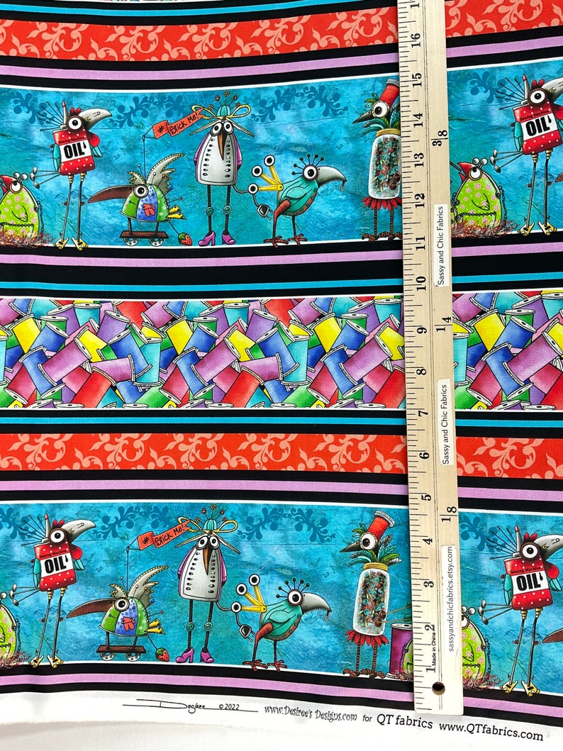 Steampunk Stripe 100% Cotton Fabric ~ Steampunk Stitchery by Desiree's ...