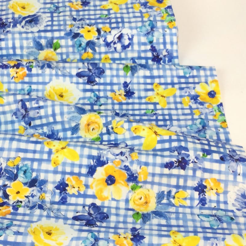 Delft Blue Fabric - Etsy