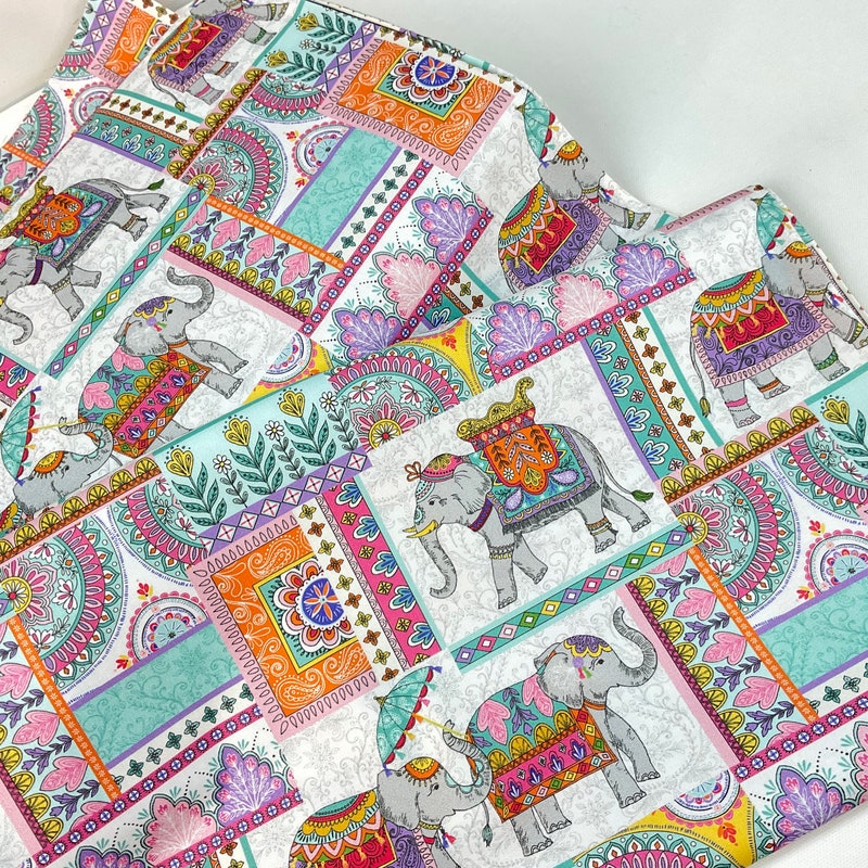Elephant Fabric - Etsy