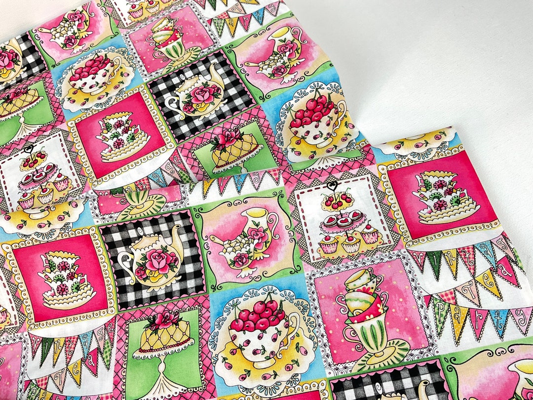 Small Baking Blocks Multi Fabric ~ Let's Bake Collection by Ronnie ...