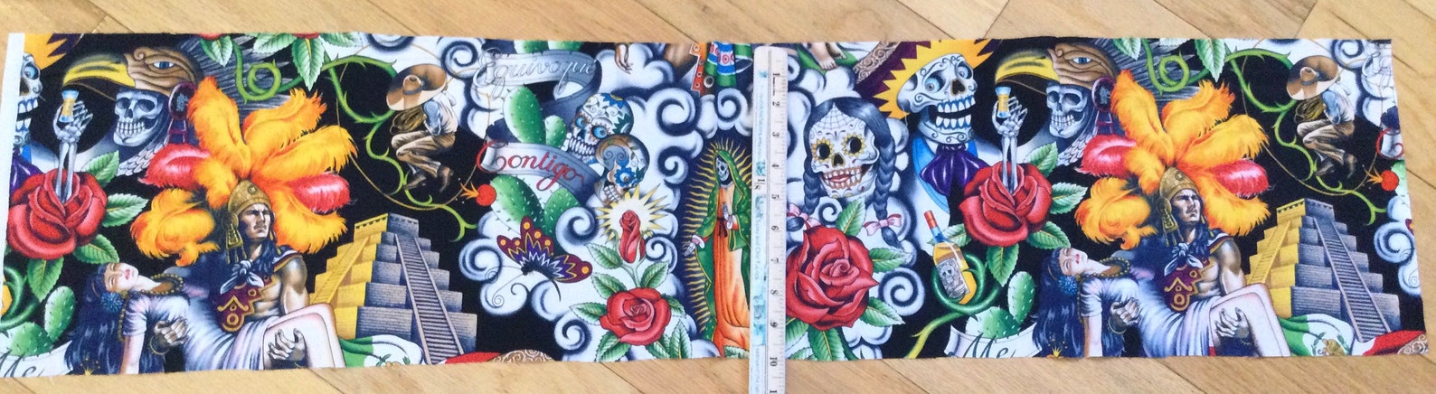 Contigo Aztec Warriors Black Color Nicole's Prints for - Etsy