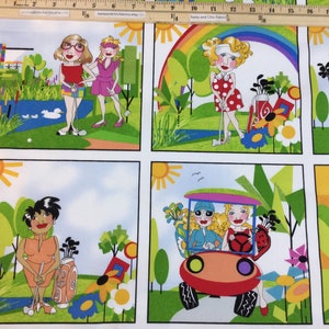 23" Golf Happy Fabric Panel ~ Golf Happy! Collection by Loralie Designs ...