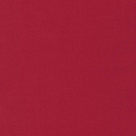 6 Oz Weight Kobe Twill Ruby Color Fabric From Robert Kaufman | Etsy