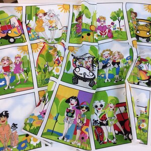 23" Golf Happy Fabric Panel ~ Golf Happy! Collection by Loralie Designs ...