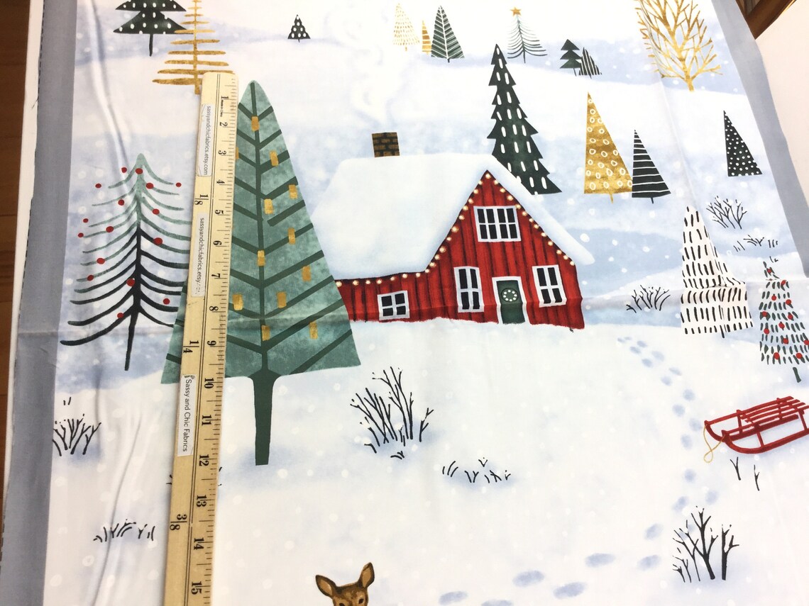 SALE 24 Snow Magic Panel Snowy Magic Collection - Etsy