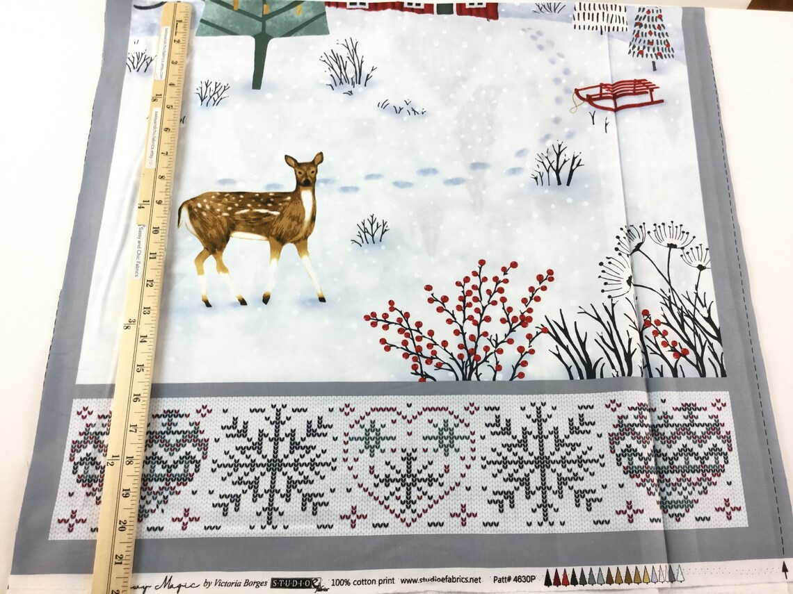 SALE 24 Snow Magic Panel Snowy Magic Collection - Etsy