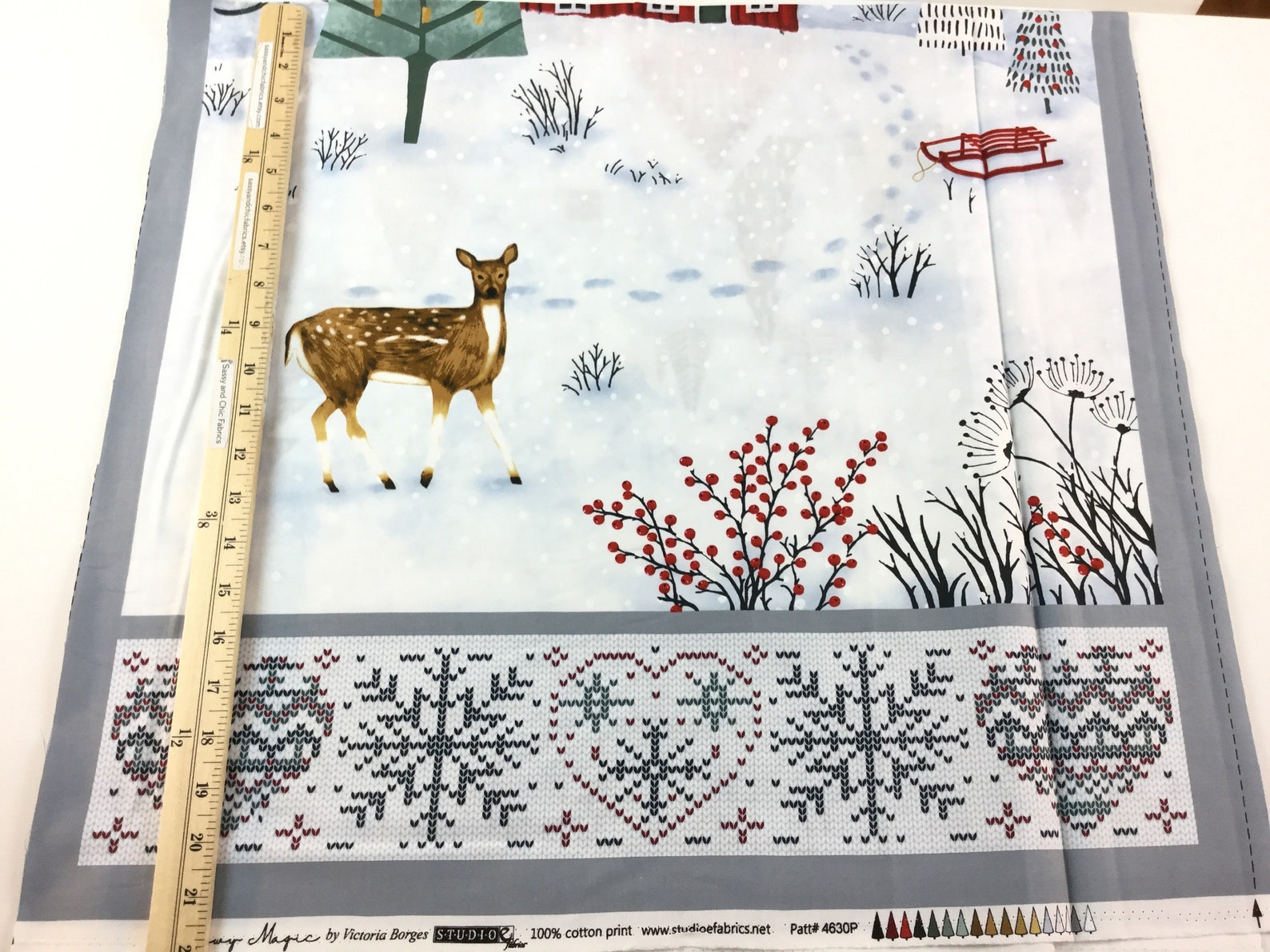 SALE 24 Snow Magic Panel Snowy Magic Collection - Etsy