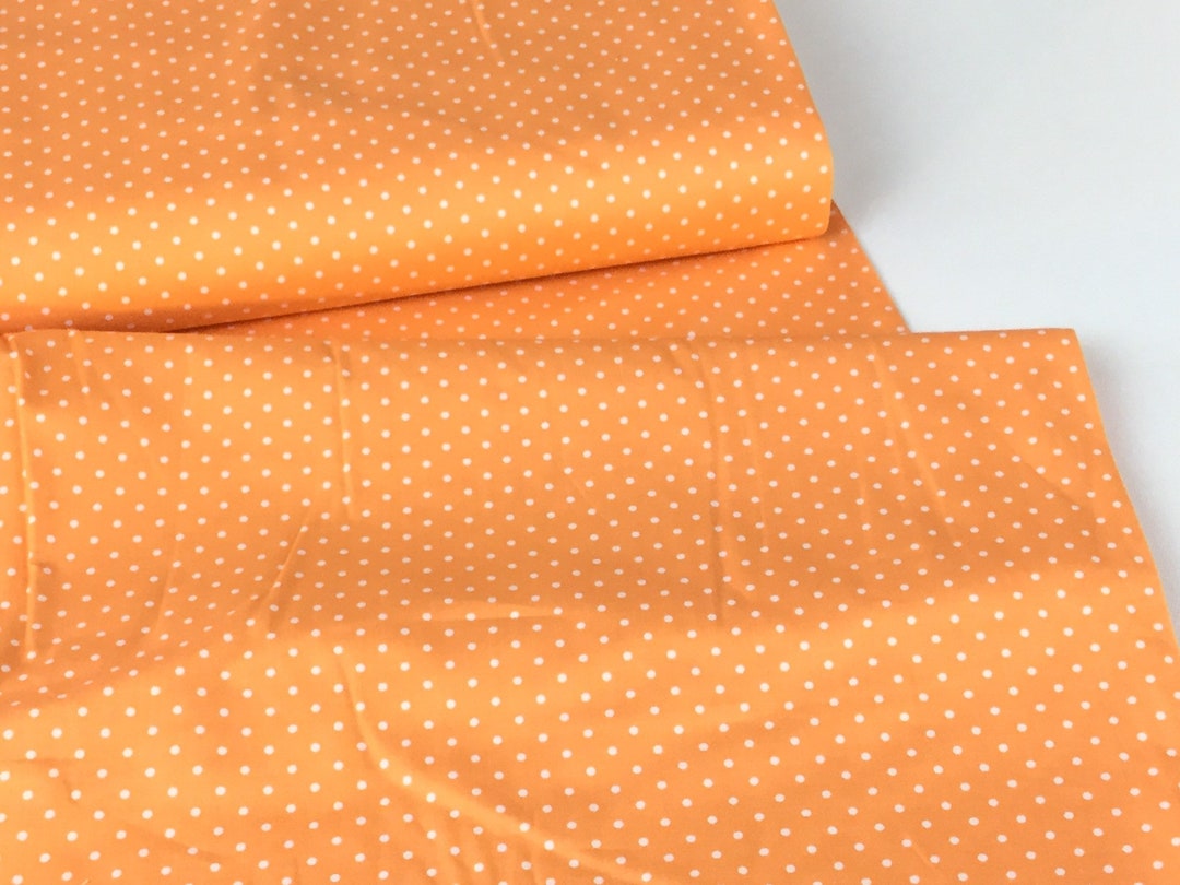 Pinhead Dot Apricot Color Fabric ~ Pinhead Dot Collection by Michael ...