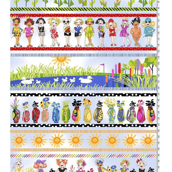Golf Fabric Panels for Quilting - Etsy