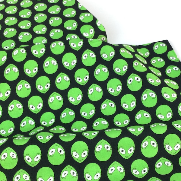 Amazing Aliens Fabric - Etsy