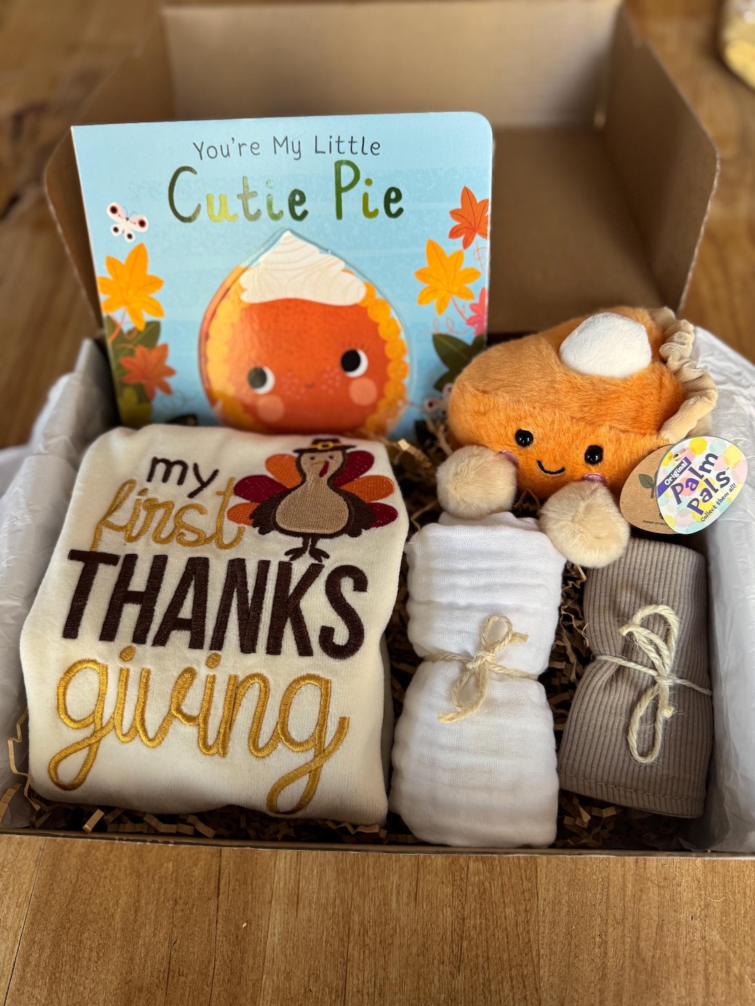 Babys First Thanksgiving Gift Box - Etsy