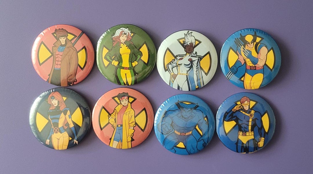 Mutant Men 97 Button Pins - Etsy