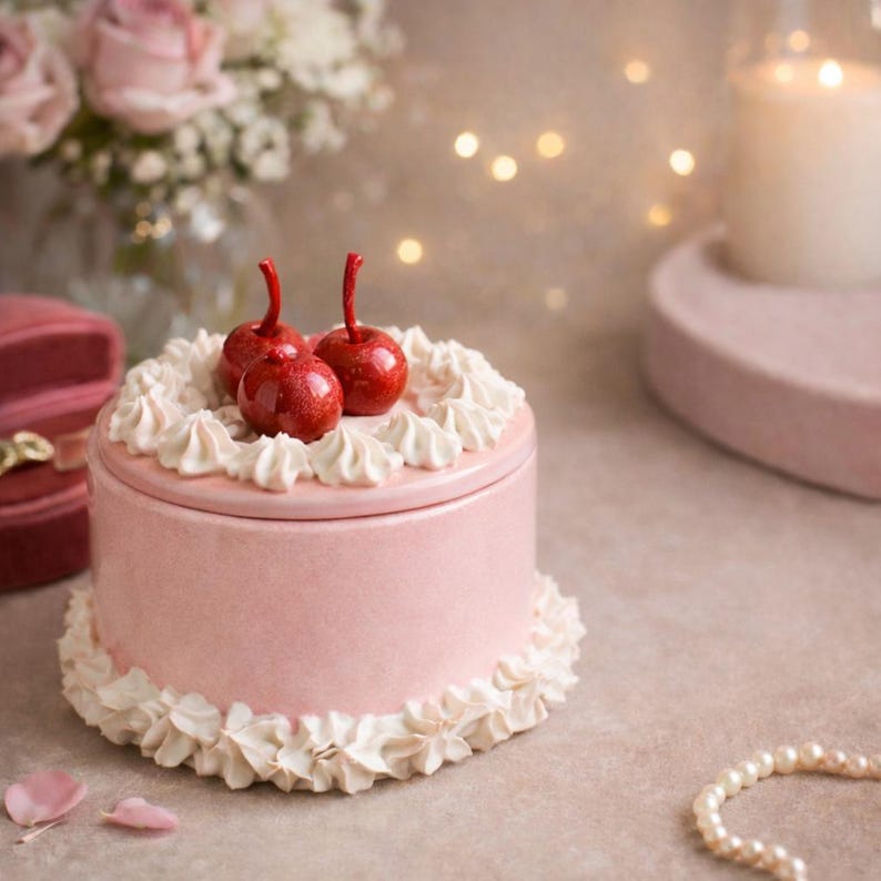 Round Cake Jar Slab Building Template | Pottery Template | Valentine's ...