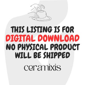 Jug Slab Building Template | Pottery Template | Ceramics Tools | Clay ...