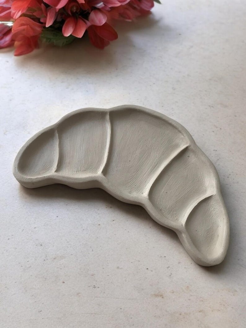 Croissant Plate Slab Building Template Ceramics Tools Jewelry Dish ...