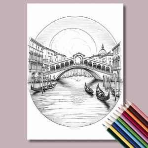 Grayscale Coloring Pages Venice Venetian Heroes for Children Coloring ...