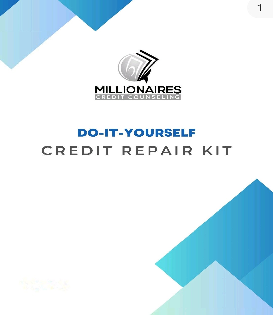 Do It Yourself Credit Repair Kit - Etsy