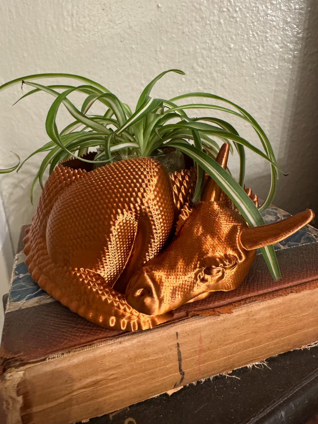 Dragon Planter, 3D Printed: 40 Color Options, Fantasy Decor, Dragon Pot ...