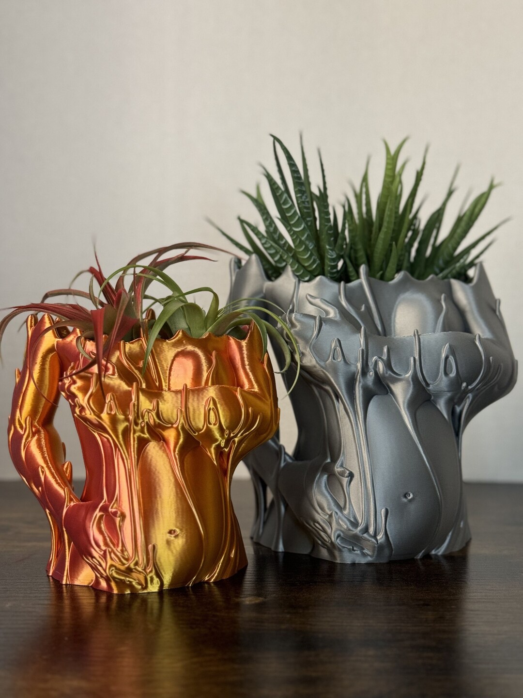 Motherhood Planter, Pregnancy Bump Vase, Goddess, Female Body, Melted ...