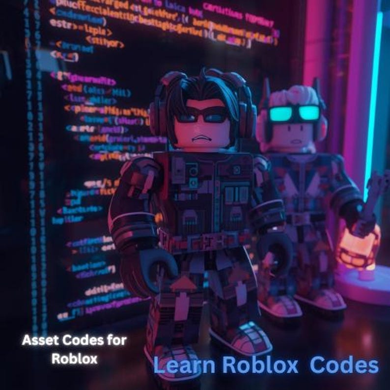 Roblox Asset Codes – 5 Basic Scripts for Builders - Etsy