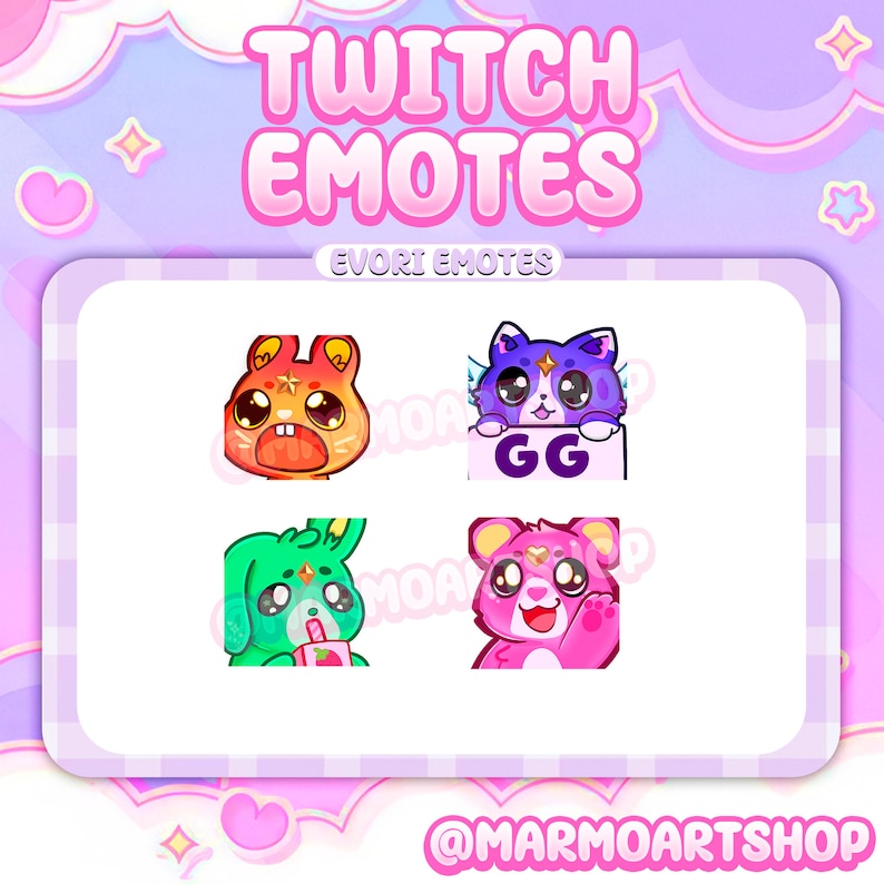 VALORANT EVORI EMOTES for Twitch, Youtube and Discord Alerts Twitch ...