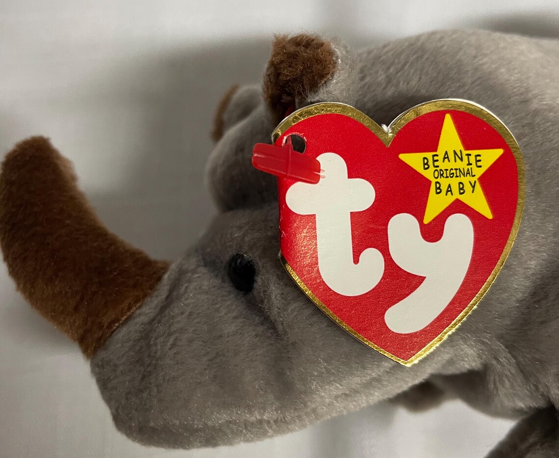 Rare 1996 Spike Beanie Baby. PE Filling. Includes Matching, Unopened ...