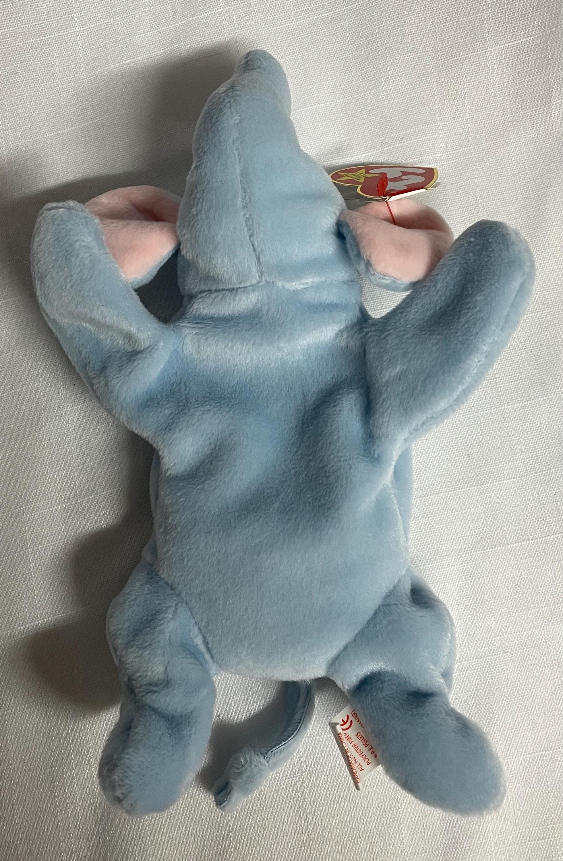 Rare 1995 Peanut the Elephant Beanie Baby. Mint Condition. PE Filling ...