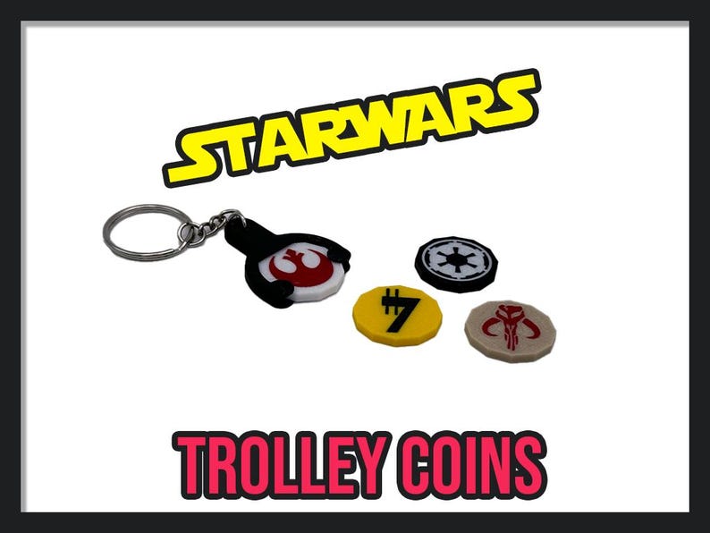 Star Wars Trolley Coins/tokens - Etsy