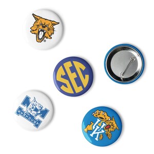 Set of University of Kentucky Game Day Pins - Etsy
