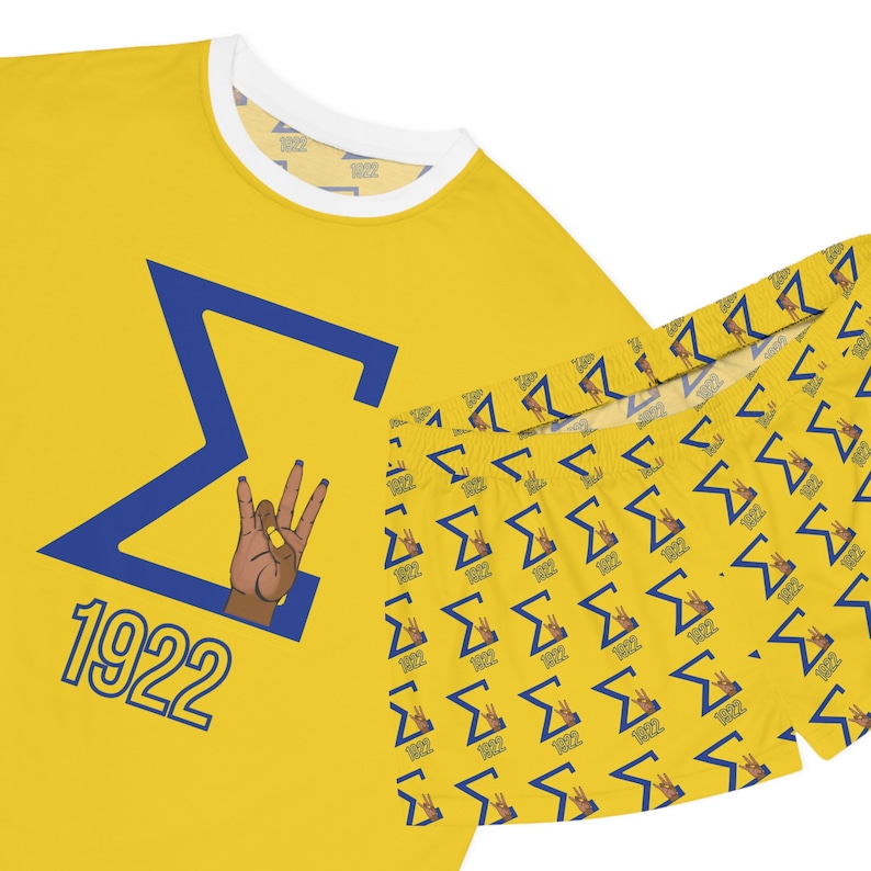 Sgrho Pajamas, Sgrho Night Clothes, Sigma Gamma Rho Women's Short ...