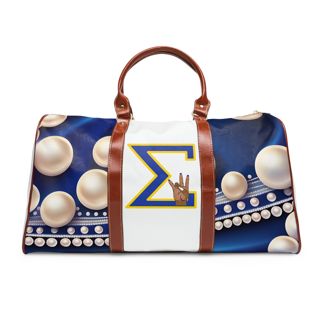 Sgrho Waterproof Travel Bag, Sigma Gamma Rho Carry On - Etsy