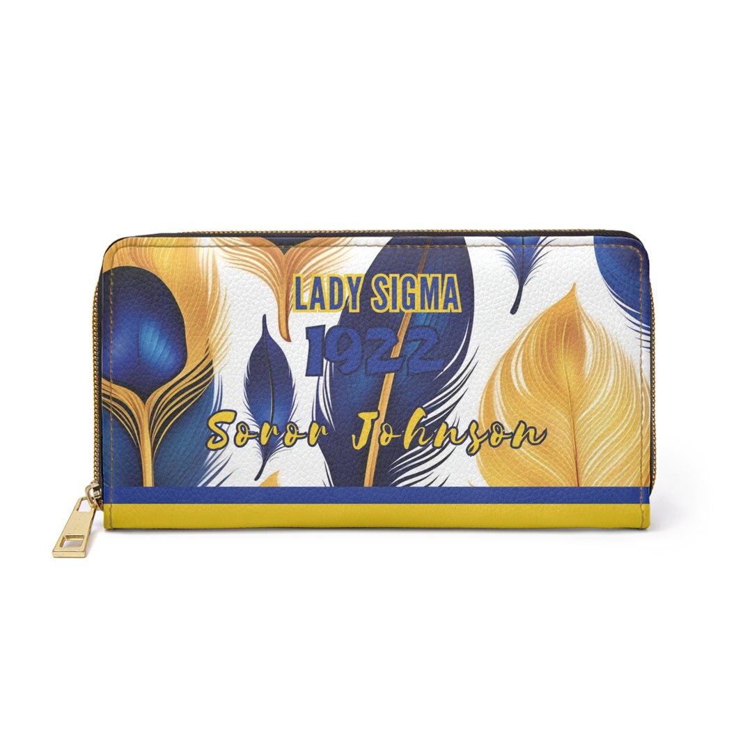 Lady Sigma 1922 Personalized SGRHO Wallet, Sigma Gamma Rho Wallet - Etsy