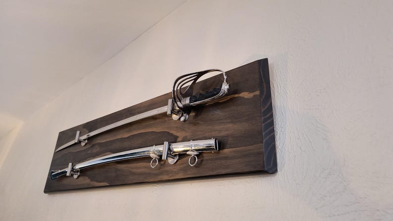 Military Saber Holder, Wall Hanging Display - Etsy