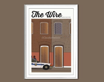The Wire Poster - Etsy