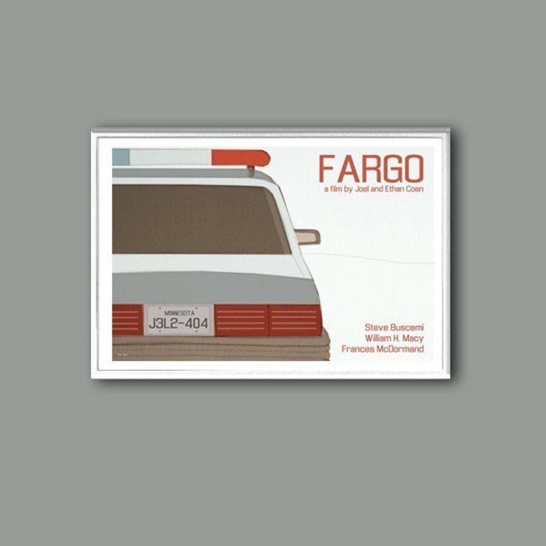 Retro Print Fargo Movie Poster in Various Sizes - Etsy
