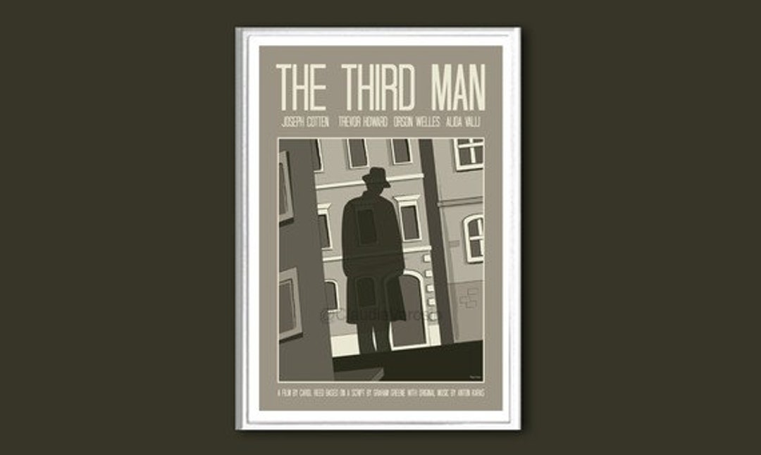 The Third Man Movie Poster in Various Sizes - Etsy