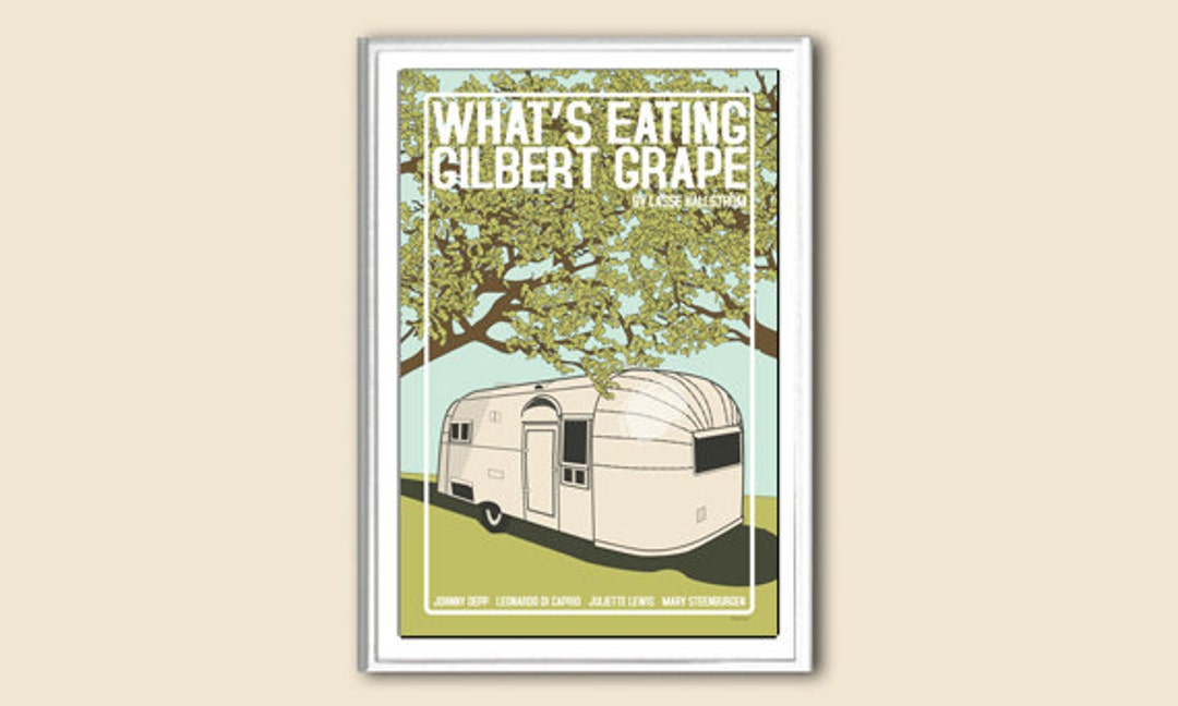 Film Poster Retro Print What's Eating Gilbert Grape in Various Sizes - Etsy