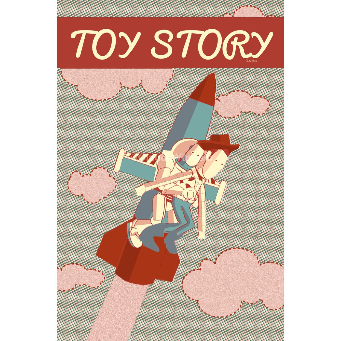 Movie Poster Toy Story Retro Print in Various Sizes - Etsy
