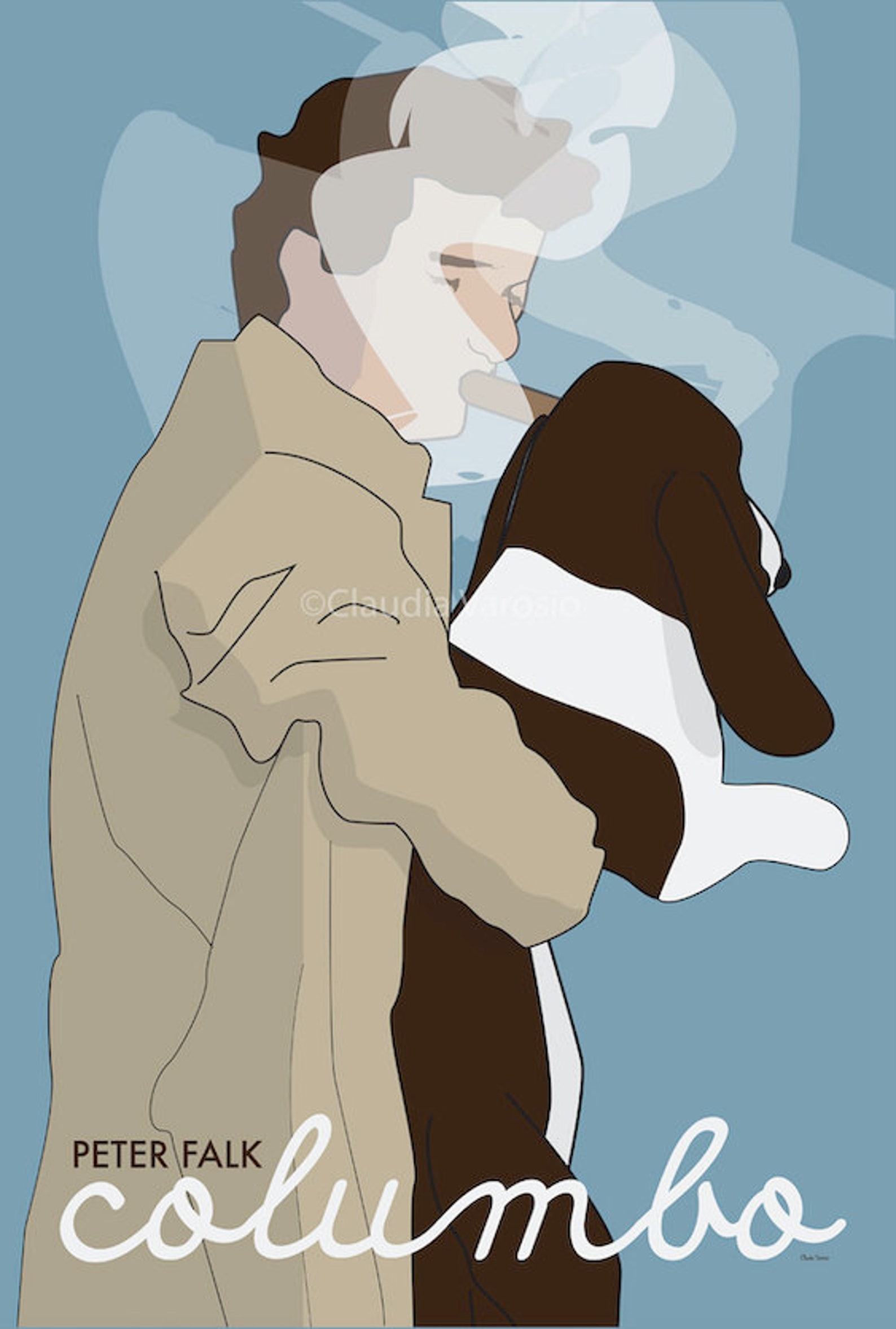 Columbo Poster Print in Various Sizes - Etsy