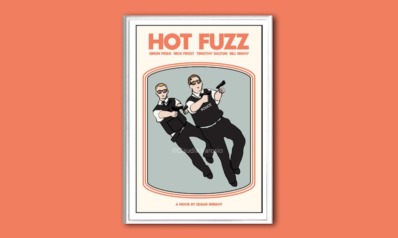 Hot Fuzz Cornetto Trilogy Movie Poster Retro Print in Various - Etsy UK Hot Fuzz Cornetto Trilogy Movie Poster Retro Print in Various - Etsy UK