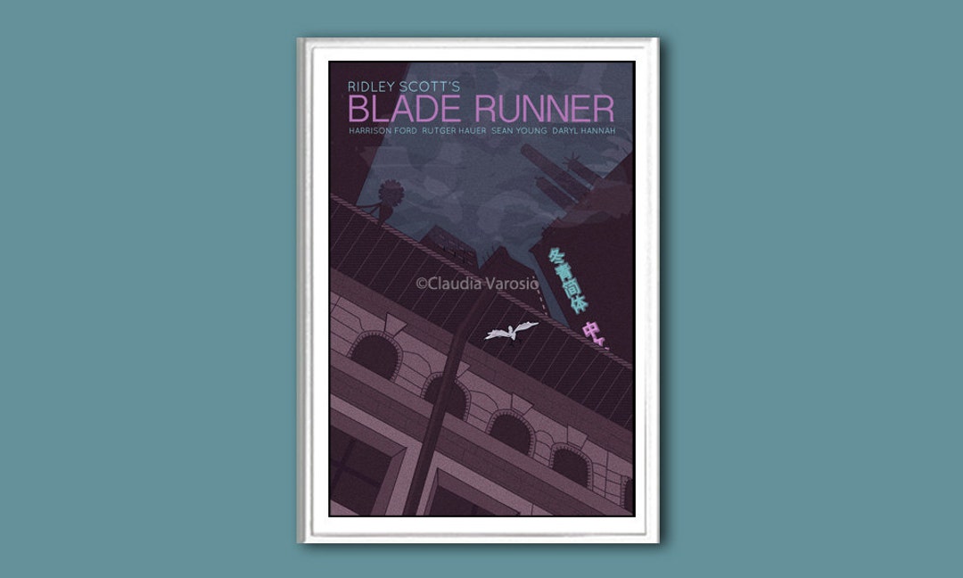 Blade Runner Poster Print in Various Sizes - Etsy