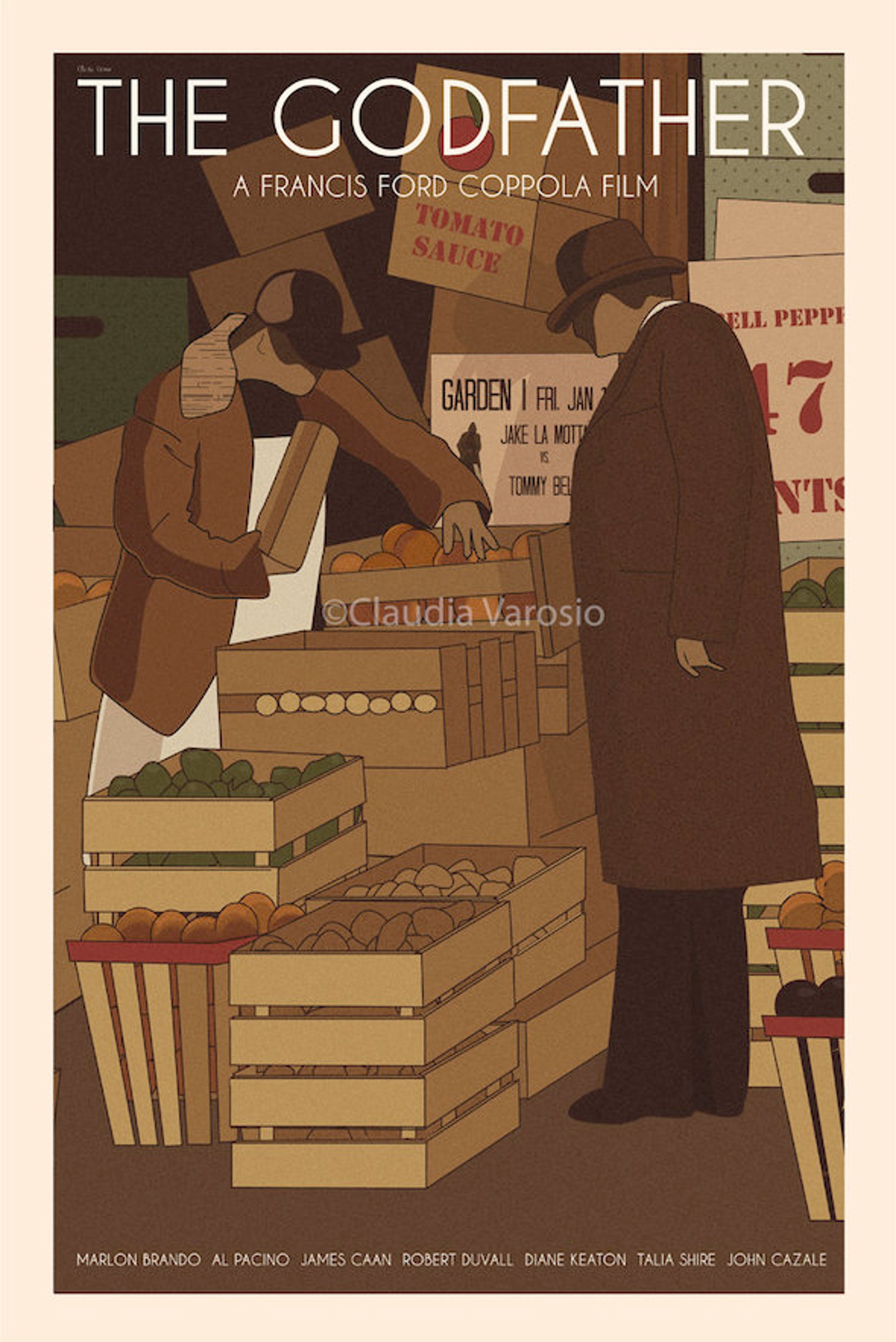 The Godfather 1 and 2 Movie Posters Bundle in Various Sizes - Etsy UK