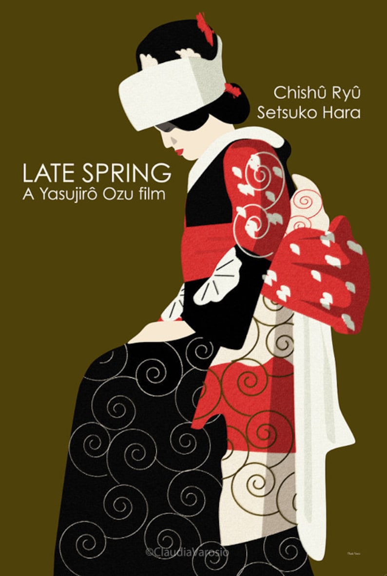 Movie Poster Late Spring Print in Various Sizes - Etsy UK